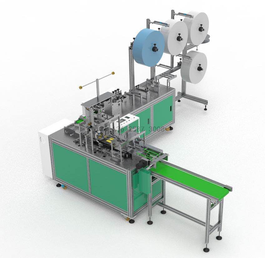 Automatic Medical Surgical Face Mask Making Machine - Buy Medical Mask ...