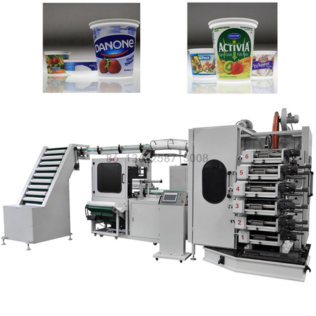 Multi-Color Plastic Cup Bowl Offset Printing Machine - Buy Plastic Cup ...