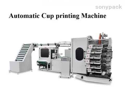 Automatic Packing 6-Color Foam Plastic Cup Offset Printing Machine ...